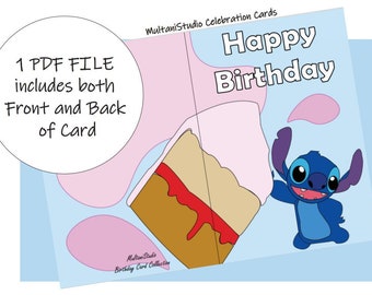 Birthday Lilo and Stitch - Etsy