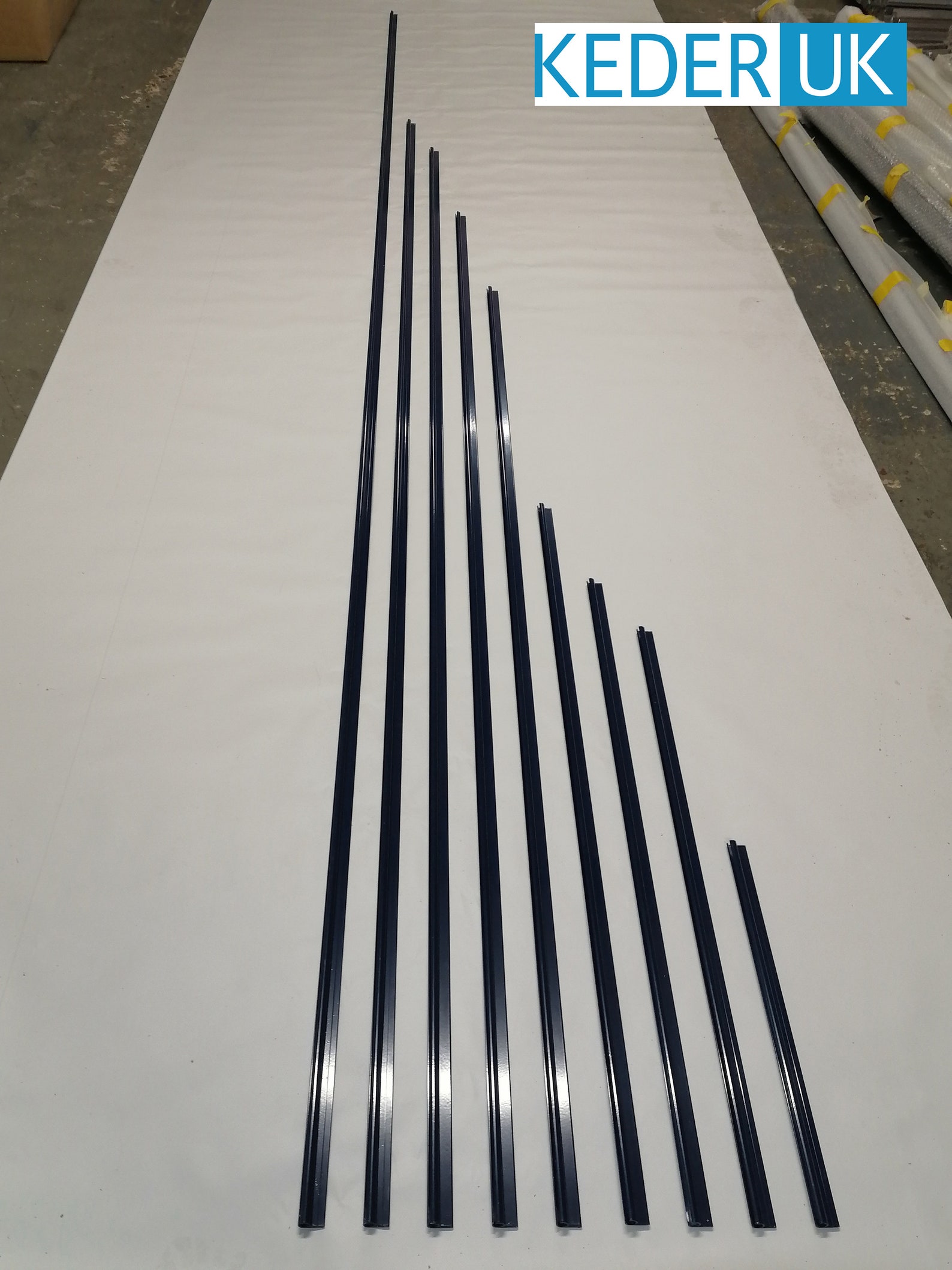 VW Campervan Motorhome Caravan Awning Rail C Channel 47-400cm Powder ...