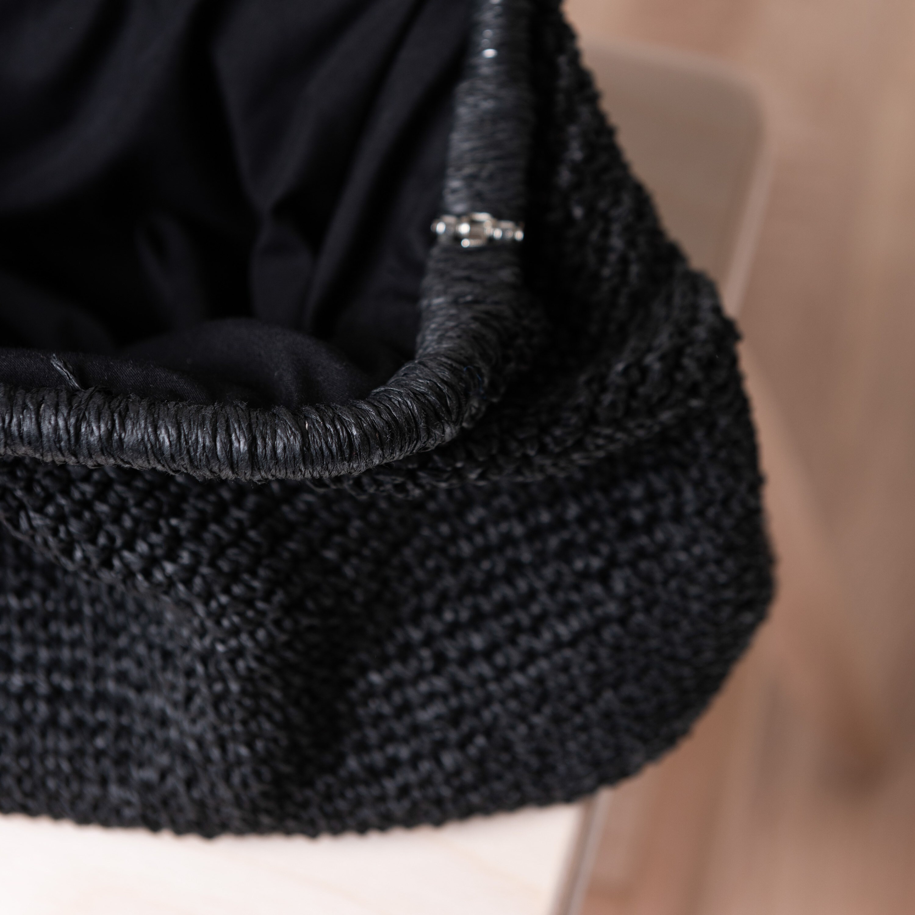 Black Raffia CLUTCH, Raffia Bag CLUTCH ,raffia Bag Coach, Natural Hand ...