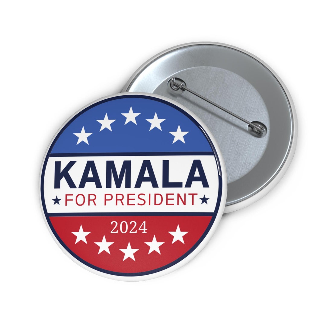 Kamala Harris for President Button 2024 Presidetial Election Buttons ...