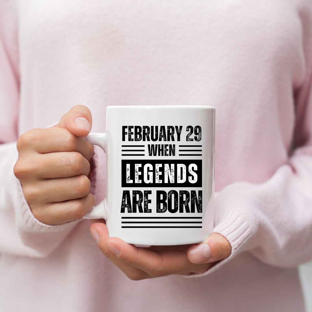 Leapling Minimalist Coffee Mug- Leap Day, Leap Year Birthday Gift, Leap ...