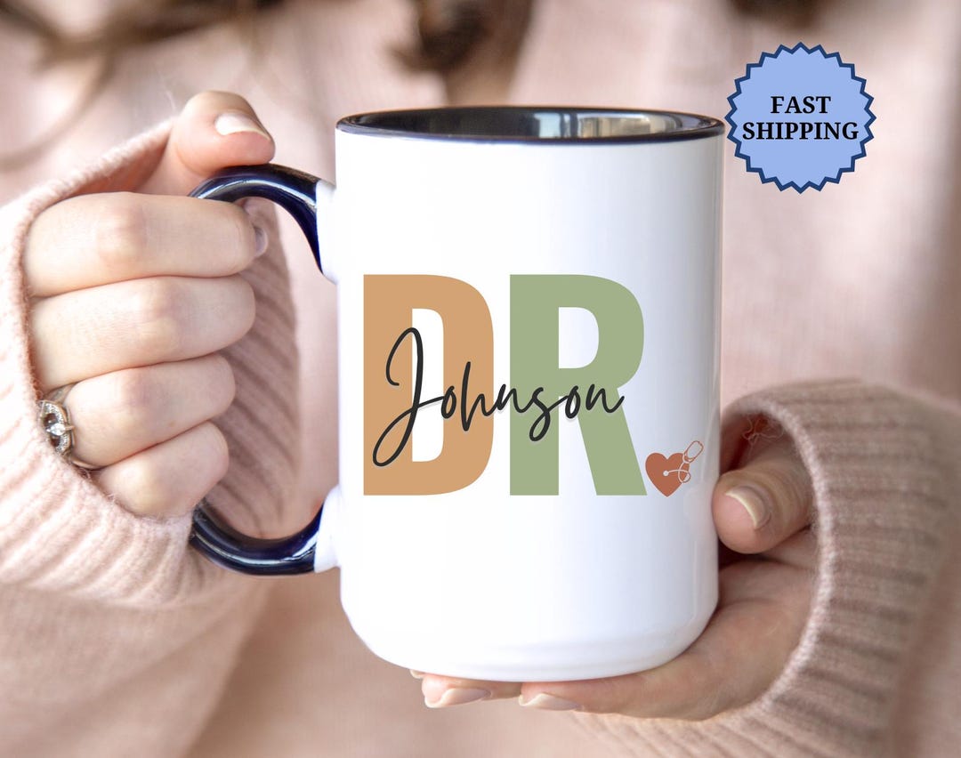 Doctor Coffee Mug, Personalized Custom Mug for Doctor Gifts for New ...