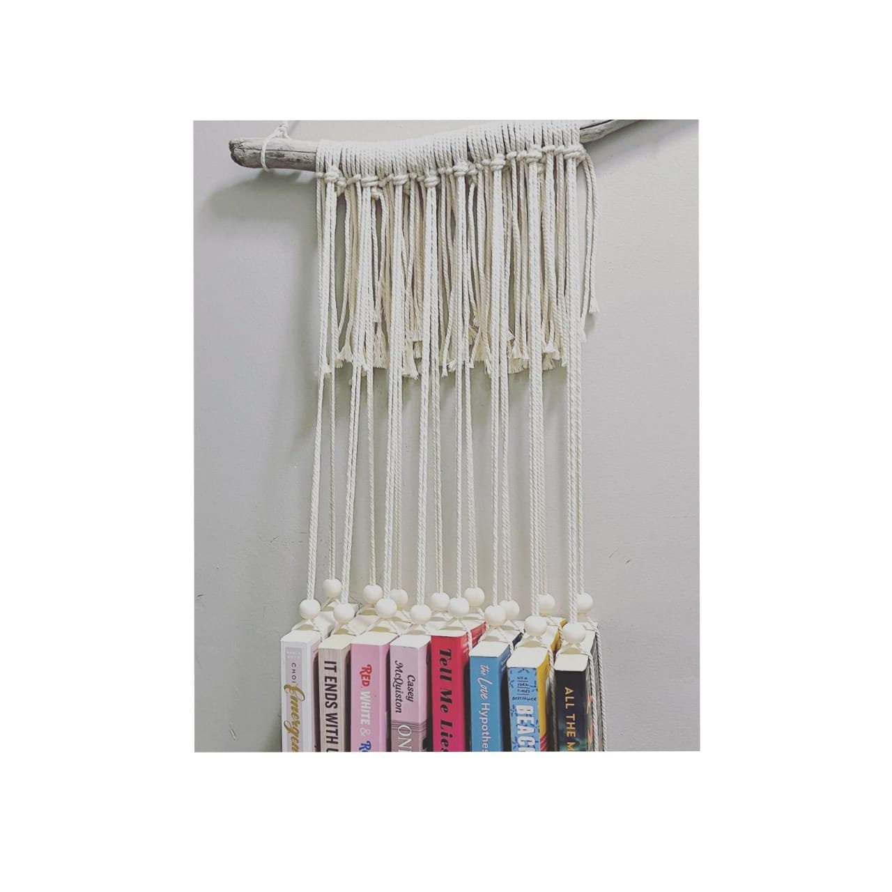 Book Shelf / Hanging Book Shelf / Book Holder / Macrame Book - Etsy