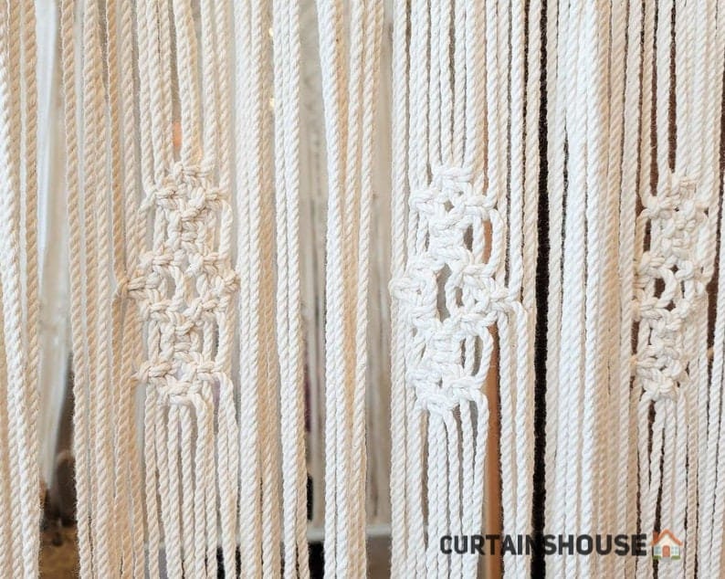 Luxury Macrame / Macramé Wall Curtain / Macrame Boudoir Decor/ - Etsy