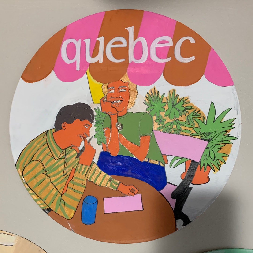 Ween Quebec Hand-painted Album Cover on Vinyl Record - Etsy