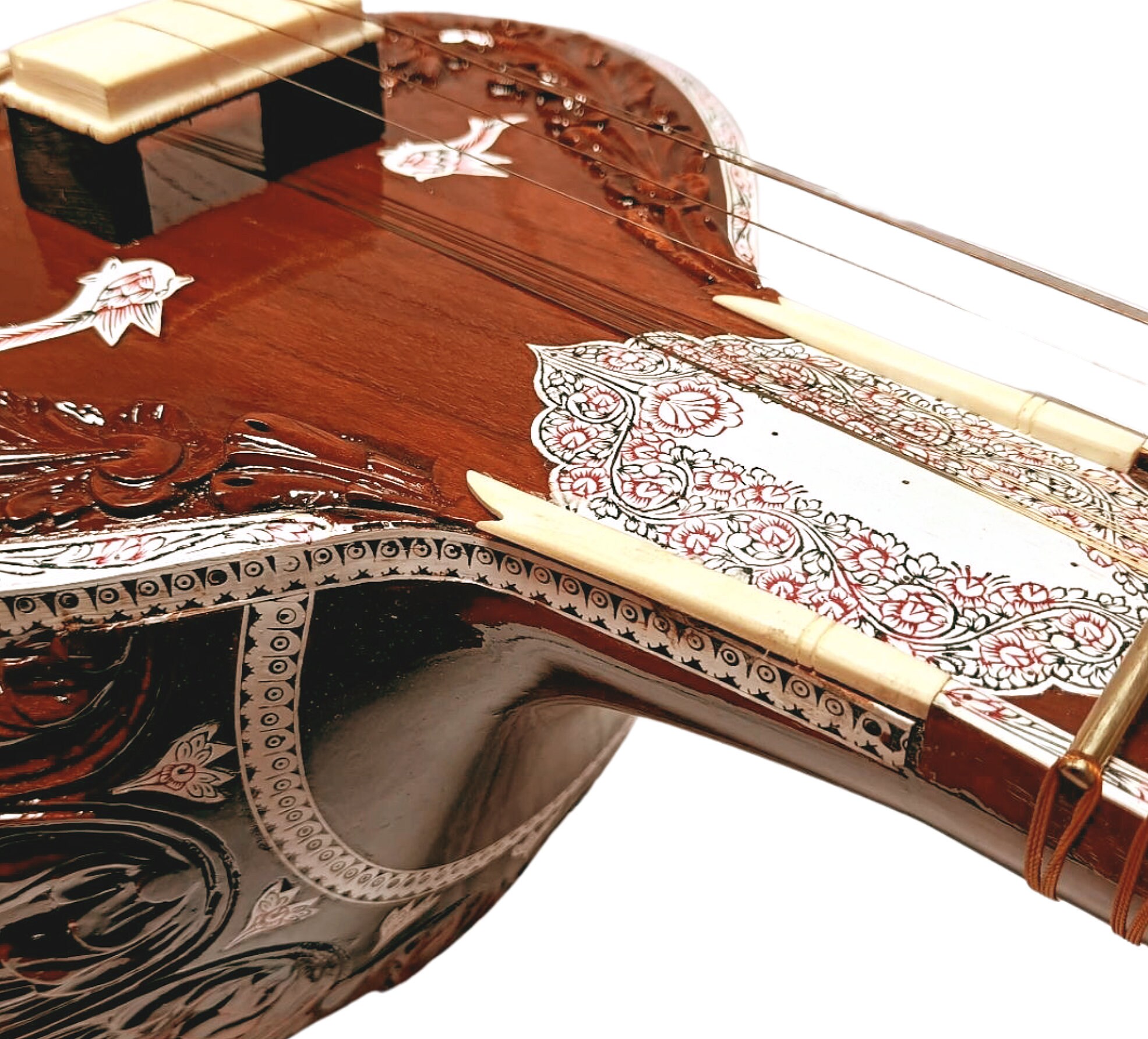 Sitar Handicraft Brown Sitar 7 Main String 13 Vibration With - Etsy