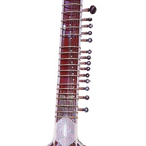 Sitar Indian Handcarved Left Hand Ravi Shankar Sitar 7 Main String 13 ...