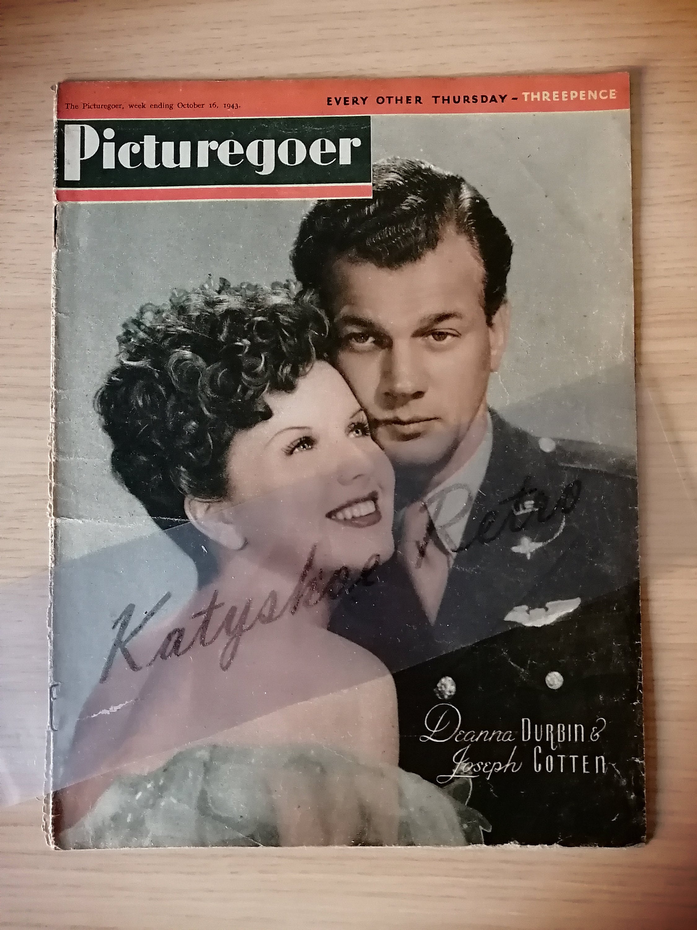 UFPG 1940s Original Vintage Picturegoer Film Magazine Retro - Etsy