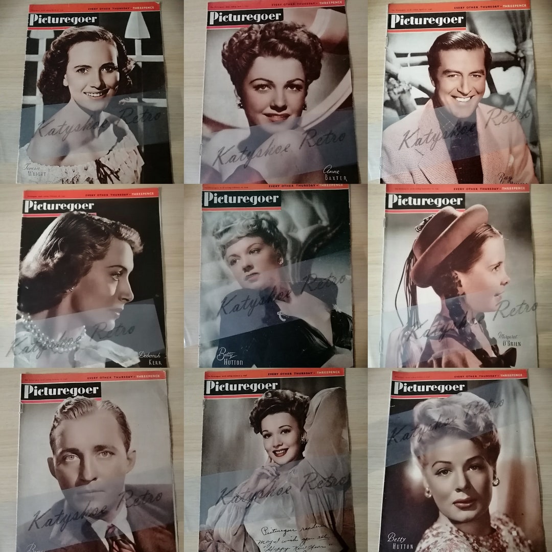 UFPG 1940s Vintage Picturegoer Movie Magazine Retro Collectible ...