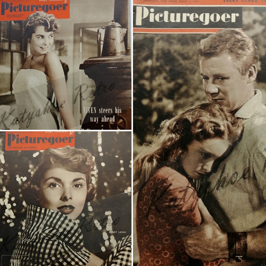YOU CHOOSE Vintage 1940s 1950s Picturegoer Movie Magazine Old Hollywood ...