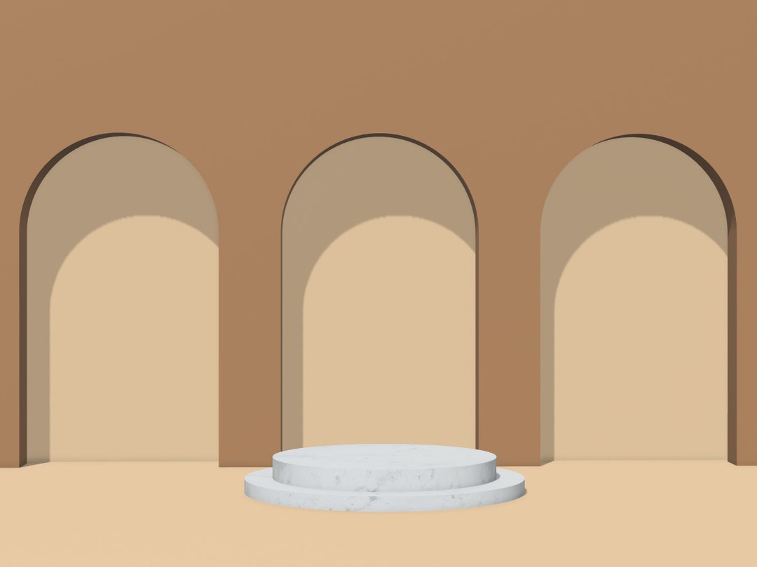 3D Product Mockup, Podium Backgrounds, 3D Scene, Geometric Podium ...