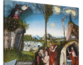 Apollo and Diana Cranach the Elder Poster - Etsy