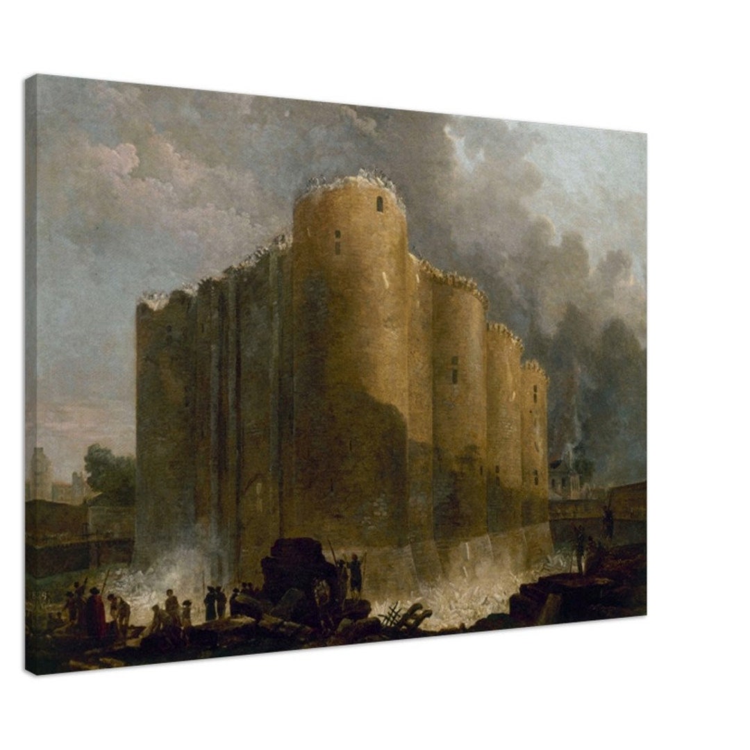 La Bastille, Dans Les Premiers Jours De Sa Démolition (1789), Hubert ...