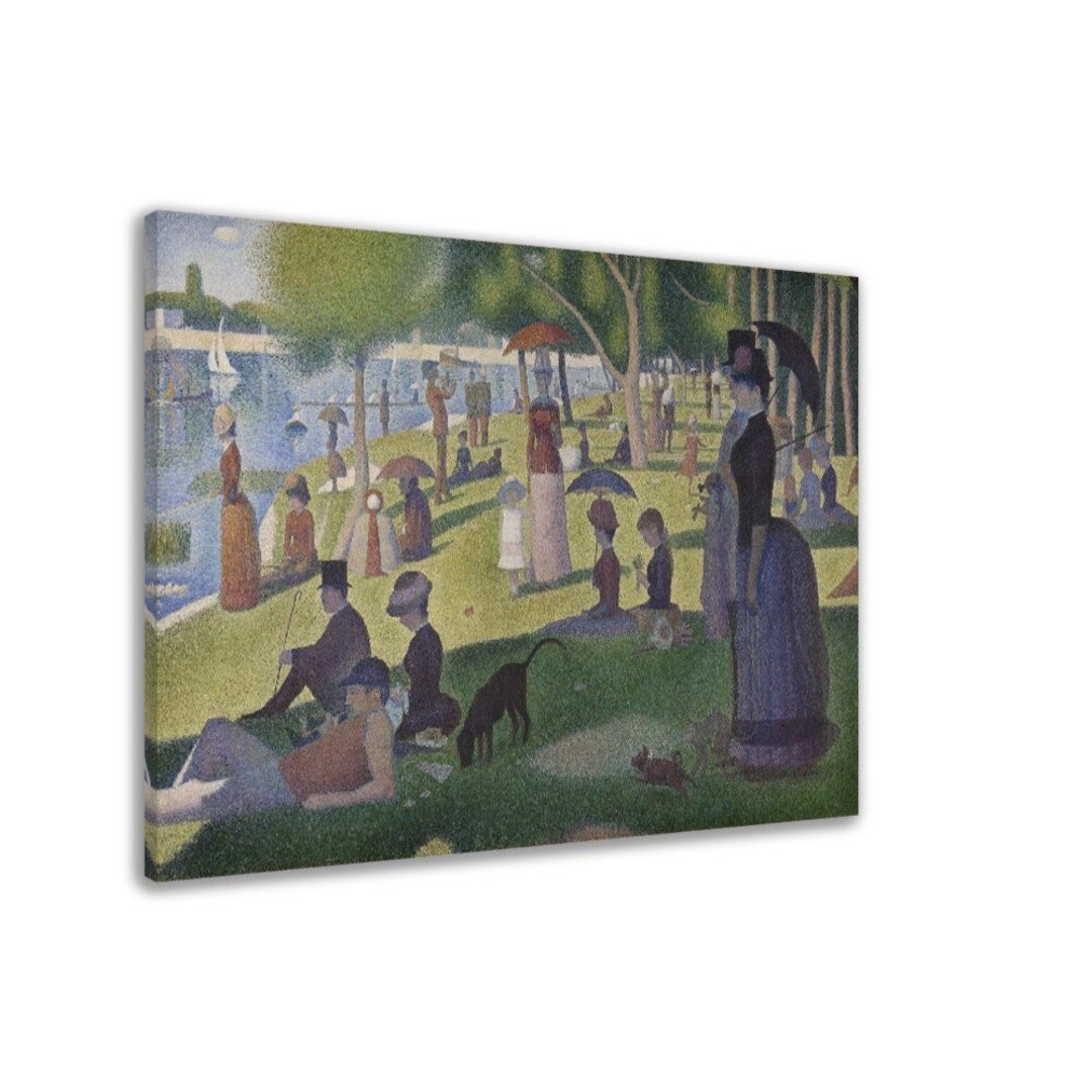 A Sunday on La Grande Jatte (1884), Georges Seurat, Fine Art Print on ...