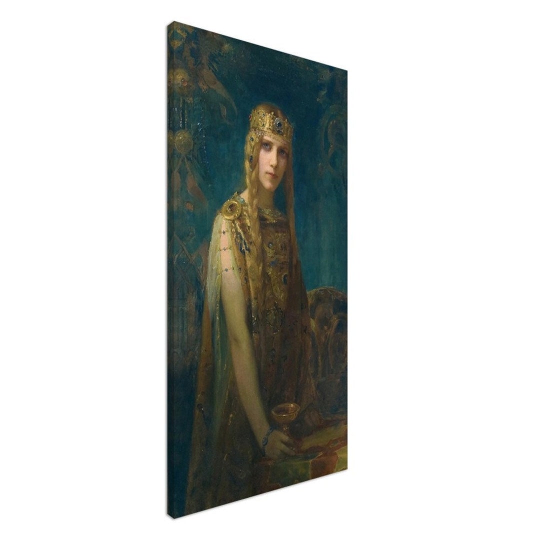 Isolde, the Celt Princess (1911), Gaston Bussière, Fine Art Print on ...