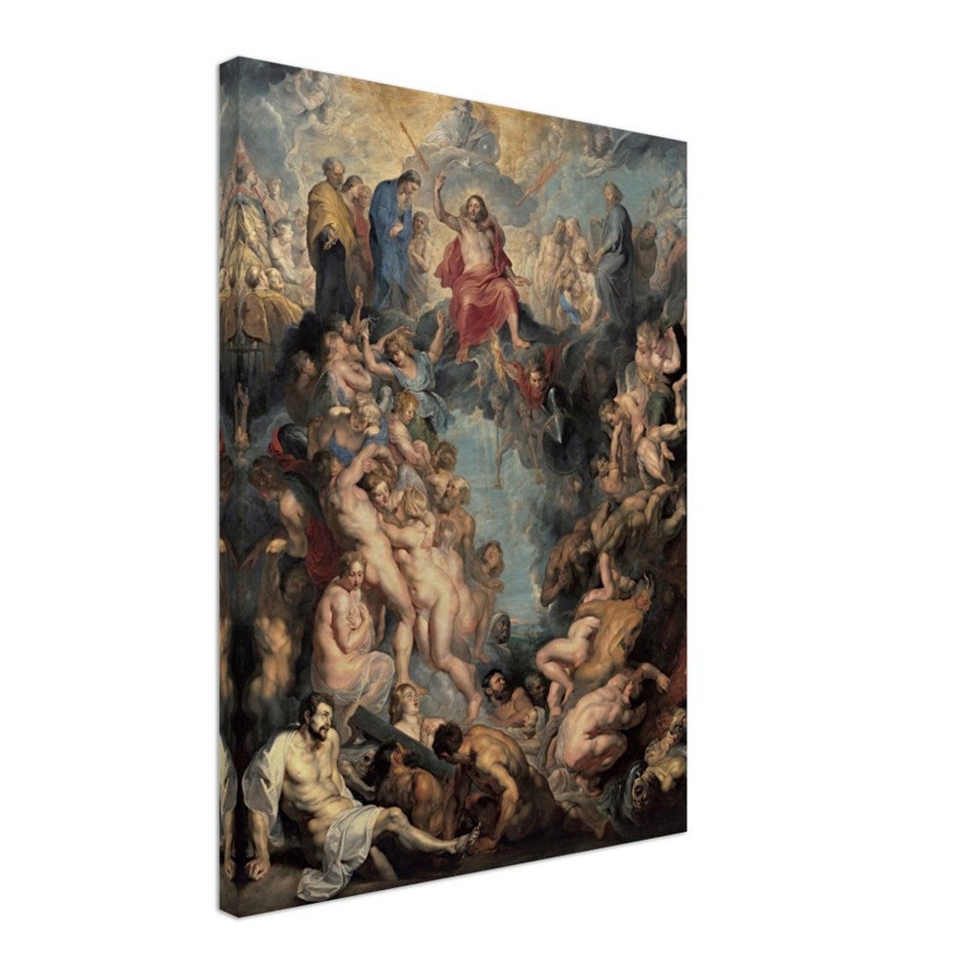 The Great Last Judgement (circa 1617), Peter Paul Rubens, Fine Art ...