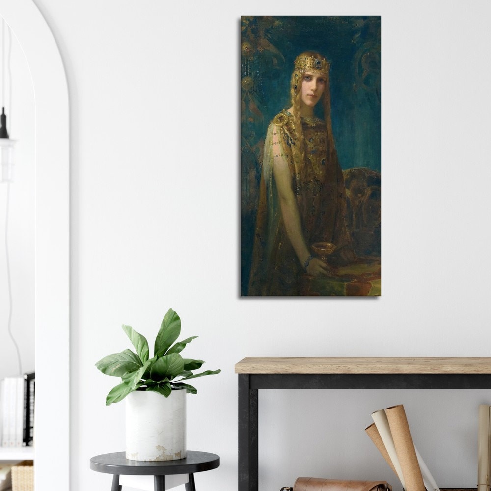 Isolde, the Celt Princess (1911), Gaston Bussière, Fine Art Print on ...