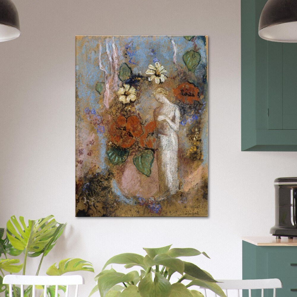 Pandora 1858-1916, Odilon Redon, Fine Art Print on Canvas - Etsy