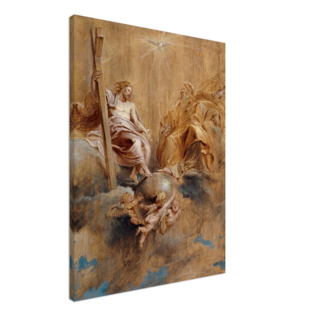 The Holy Trinity 16161617, Peter Paul Rubens, Fine Art Print on Canvas ...
