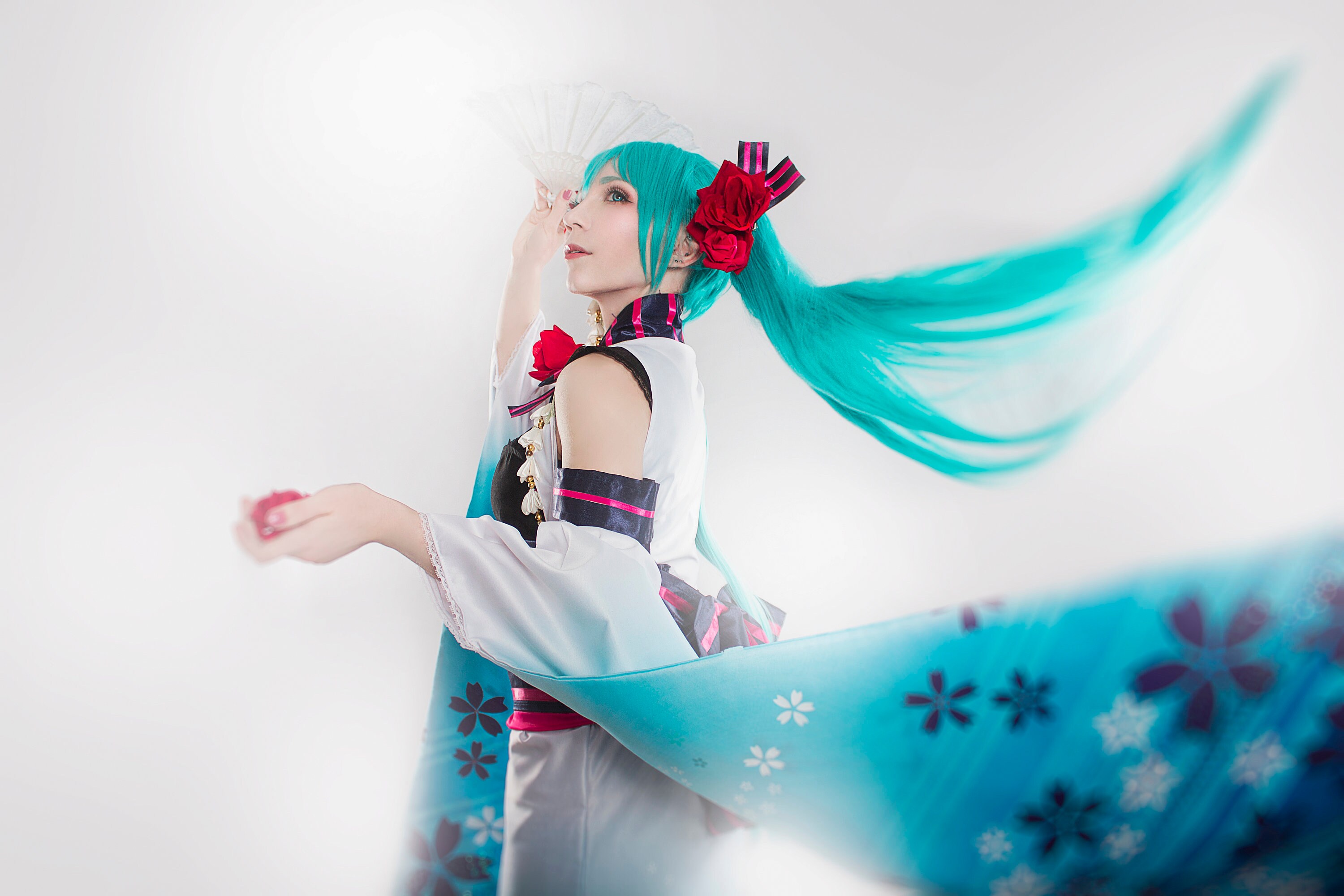 Hatsune Miku Vocaloid Cosplay Costume Exitic Diva Ready Custom - Etsy
