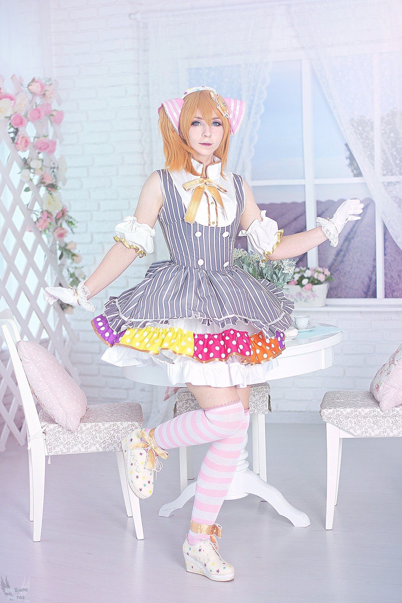 Honoka Kousaka Love Live School Idol Project Cosplay Costume Candy Maid Custom Made Cosplay - Etsy