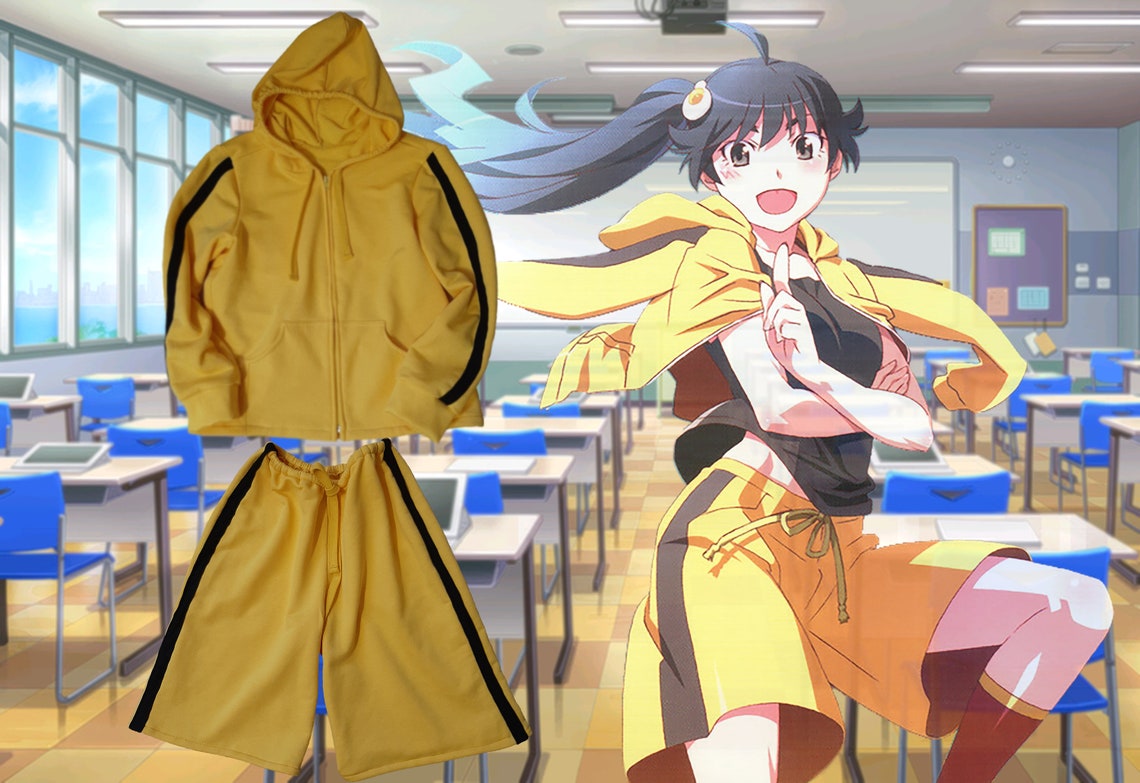 Araragi Karen Bakemonogatari Cosplay Costume Custom Made - Etsy