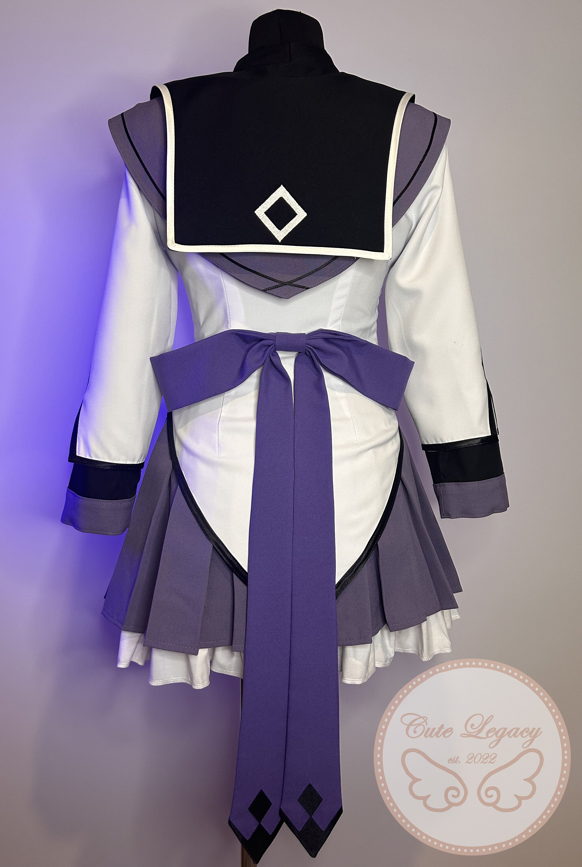 Homura Akemi Mahou Shoujo Madoka Magica Cosplay Costume Magical Girl ...