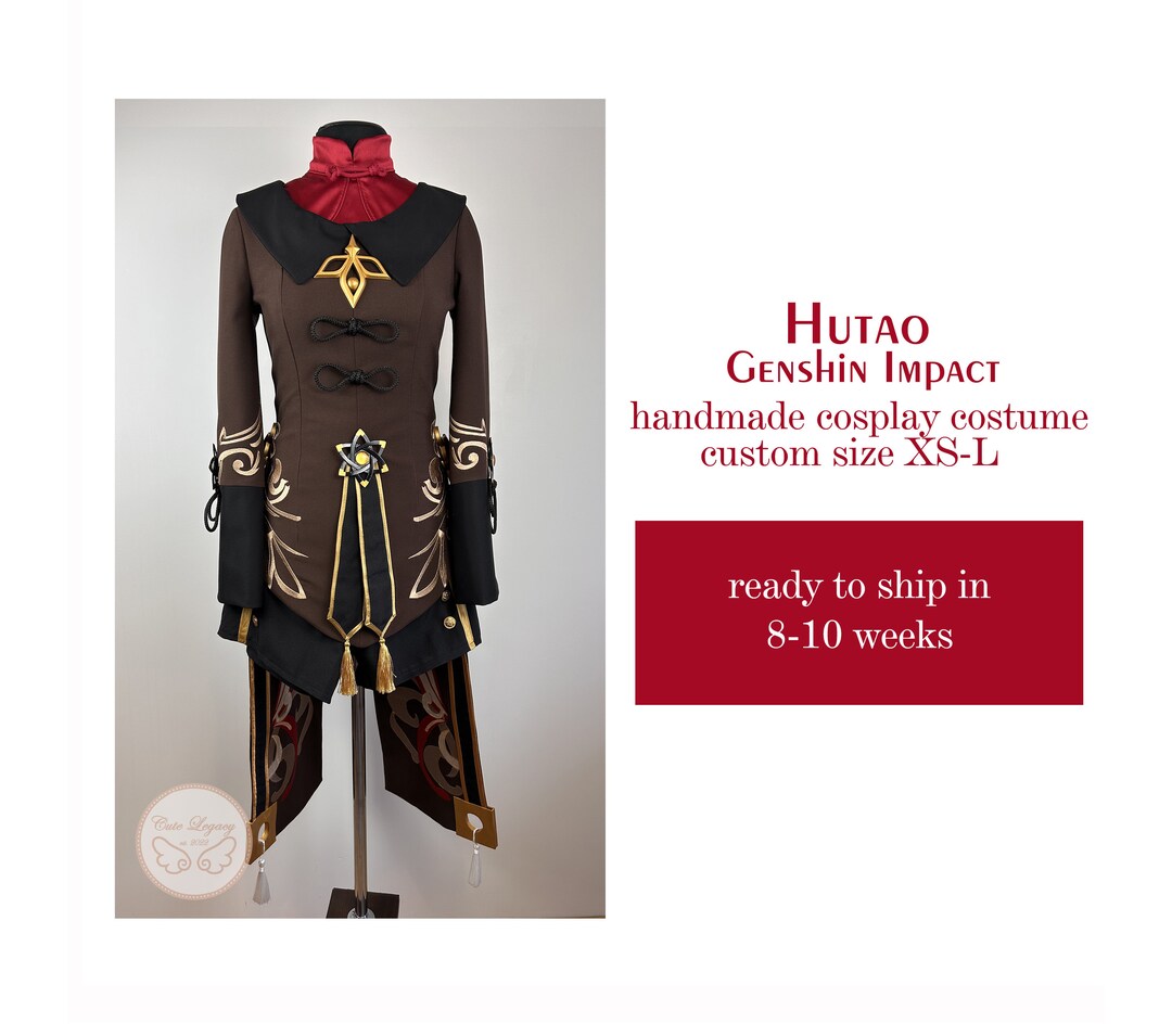 Hutao Genshin Impact Cosplay Costume Custom Made Cosplay - Etsy