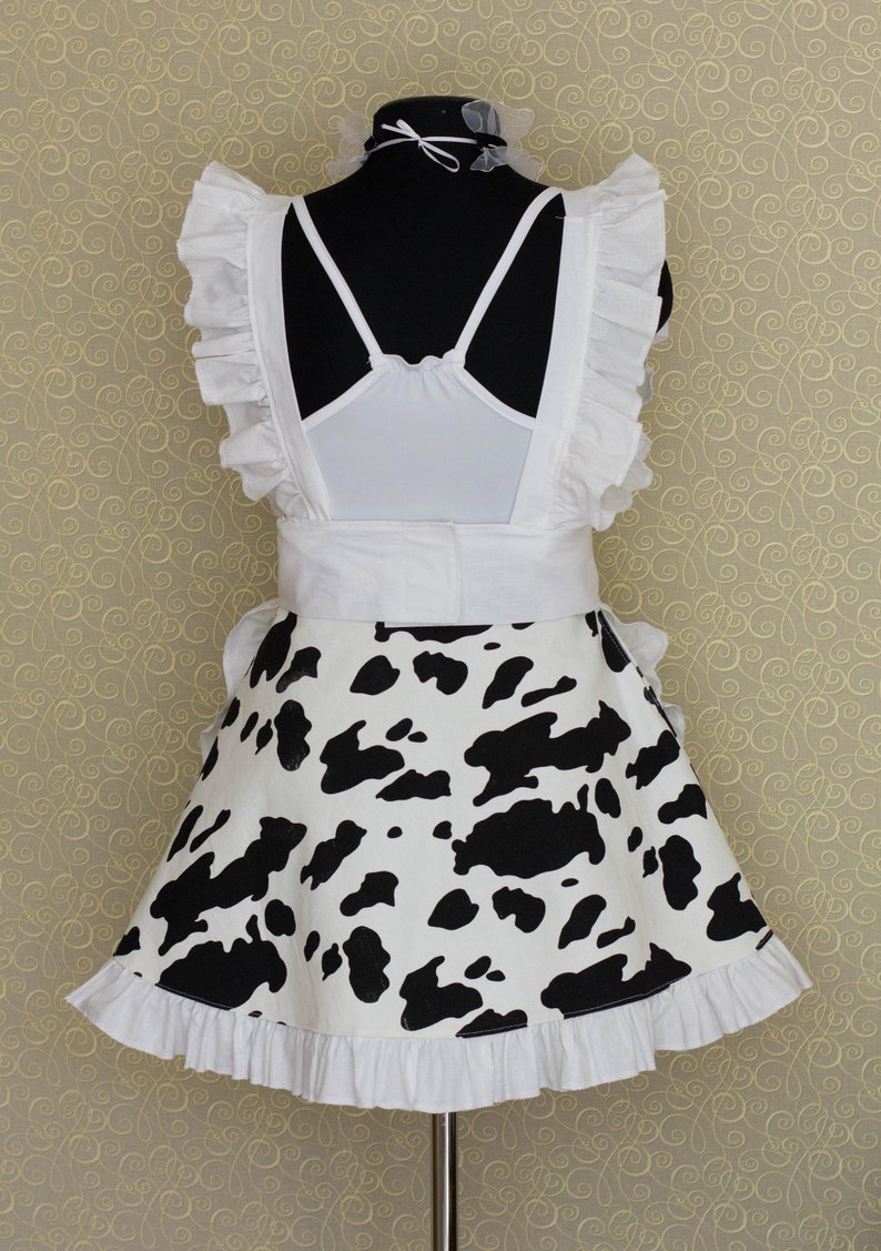 Cow Cosplay Milk Cow Costume Maid Costume Furry Cosplay Etsy Uk