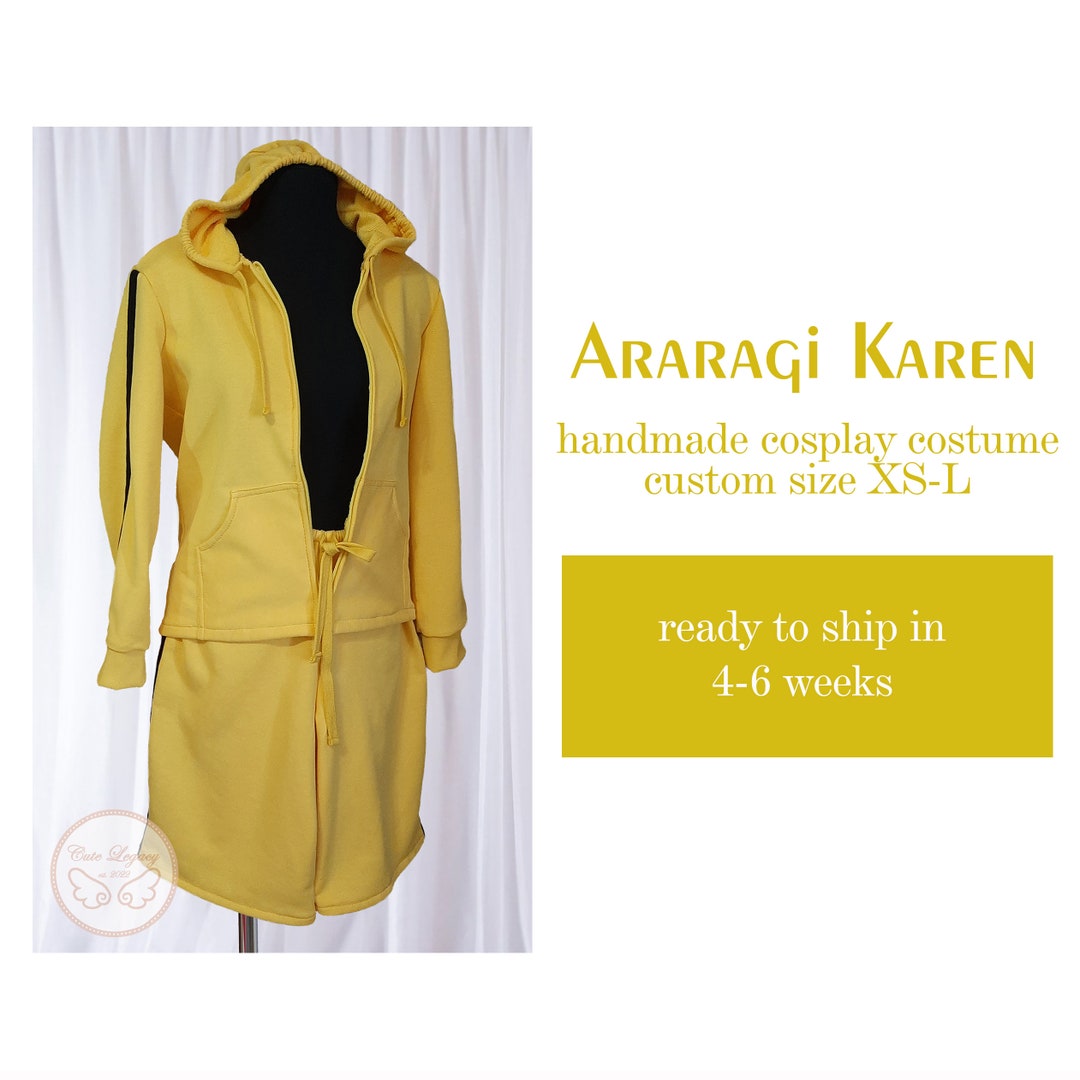 Araragi Karen Bakemonogatari Cosplay Costume Custom Made - Etsy