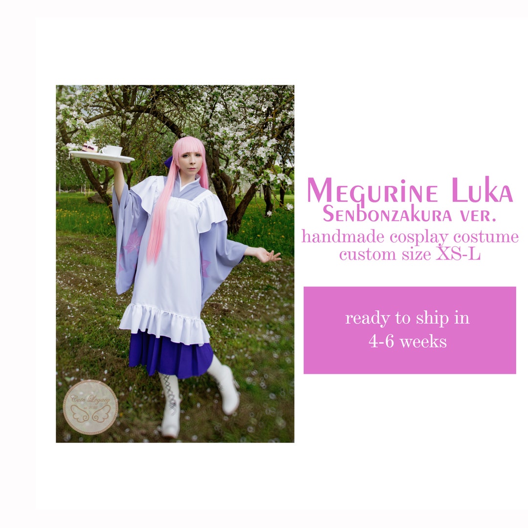 Megurine Luka Vocaloid Cosplay Costume Senbonzakura Custom Made Cosplay ...
