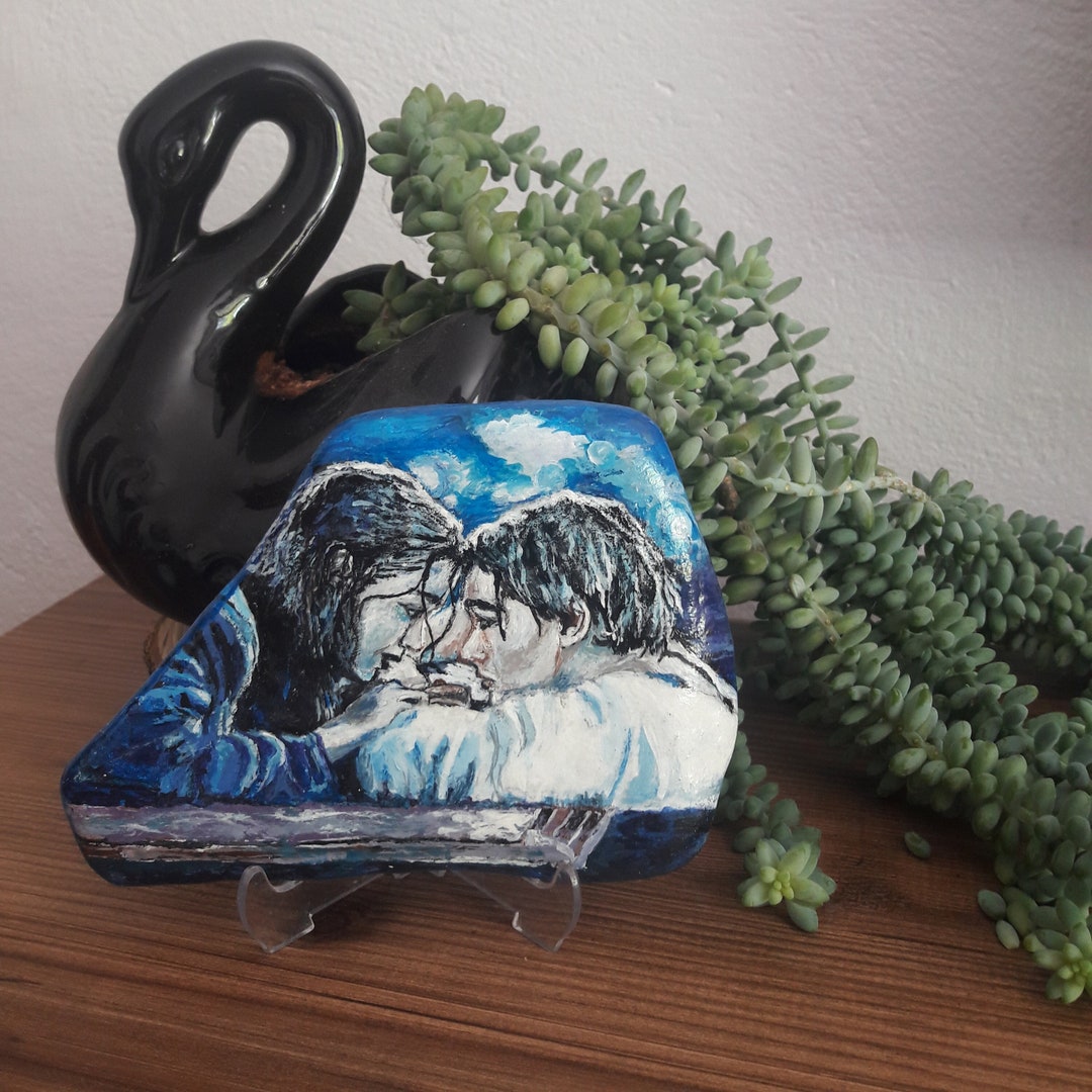 Handmade Stone Art,custom Stone Painting,painted Rocks,acrylic Stone ...