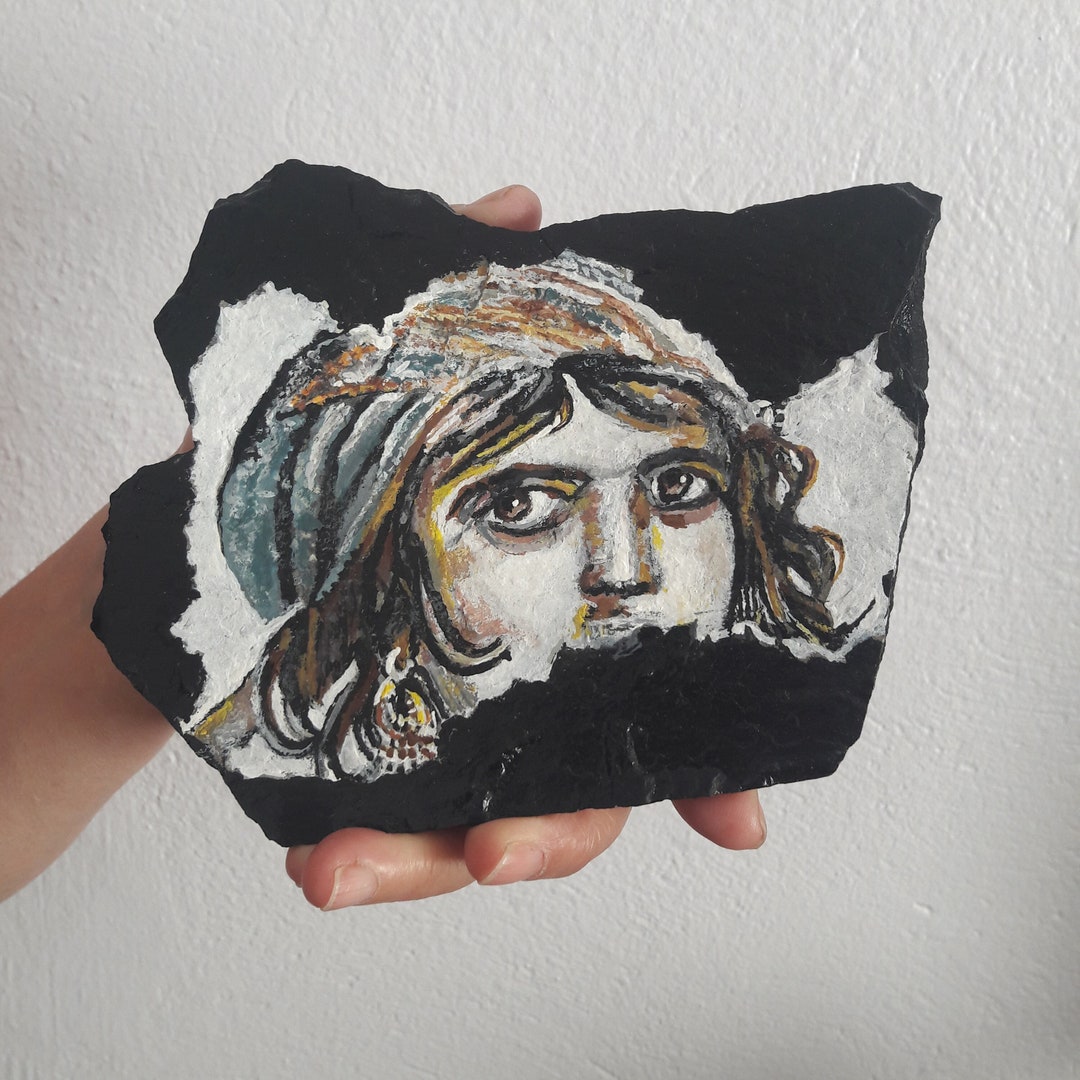 Hand-painted Stone Art, Acrylic Painted Rocks, Handmade Art on Rocks ...