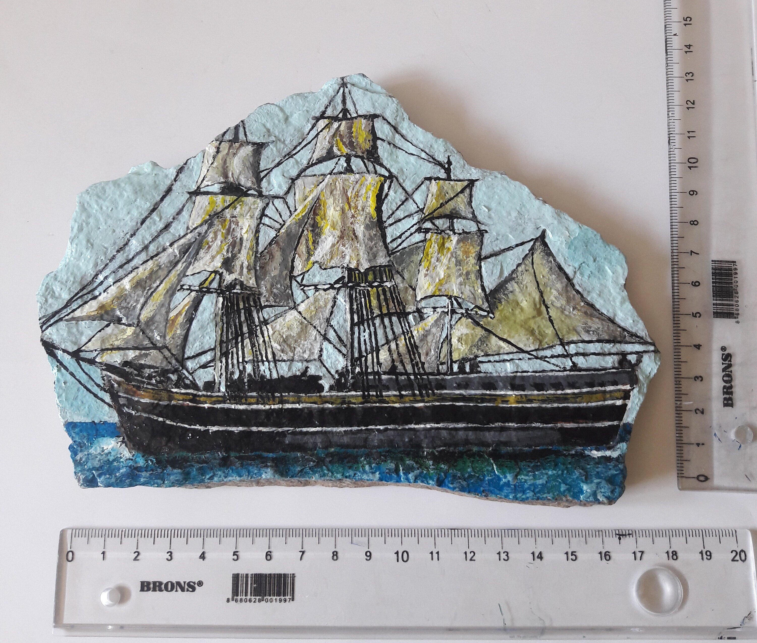 Handmade Stone Art,custom Stone Painting,painted Rocks,stone Painting ...