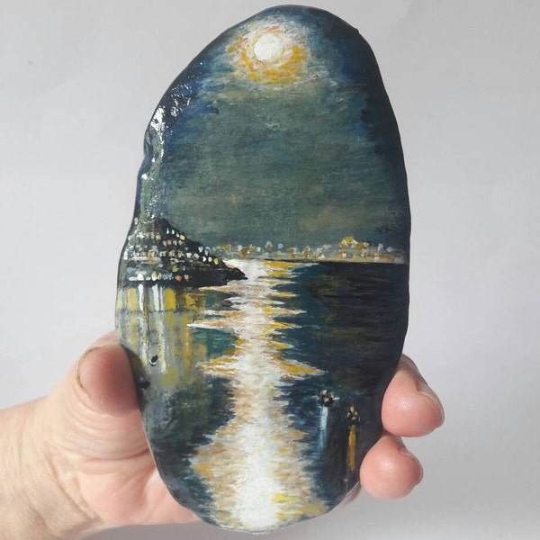 Stars Painted Rock - Etsy