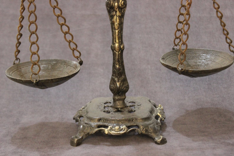 Big Scales of Justice, Justice Scales Statue, Office Decor, Lawyer Gift ...