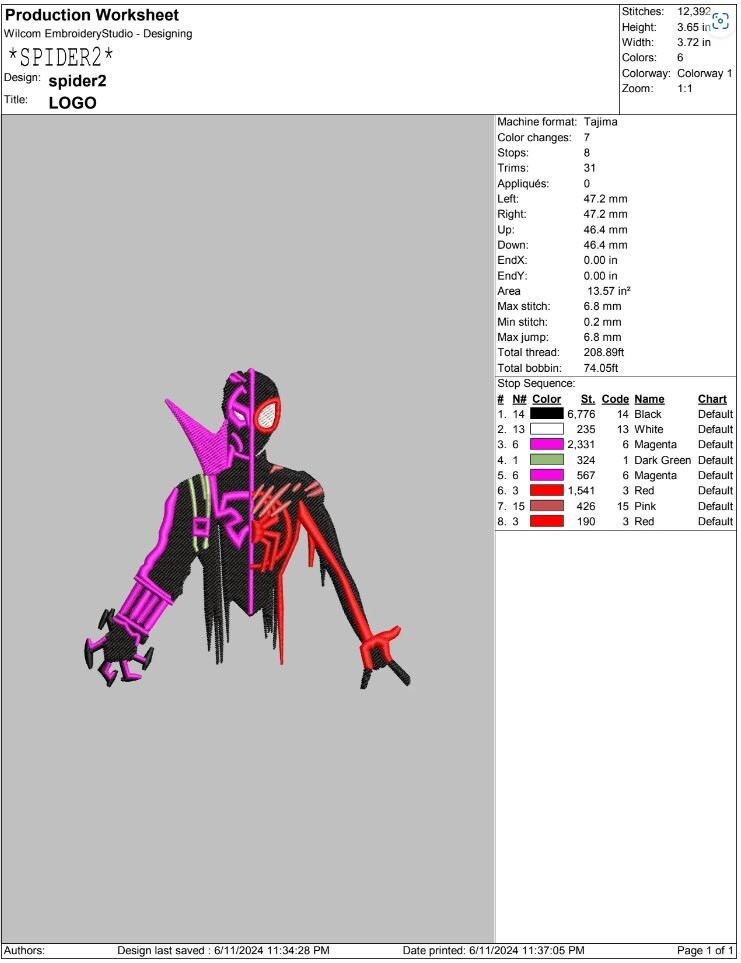 Spidey Split Embroidery Files - Etsy