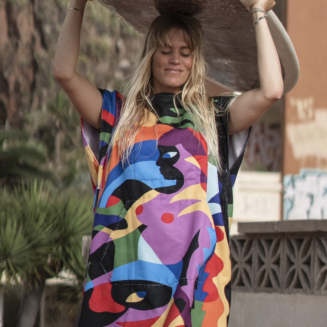 Surf Poncho - Mystique - Etsy
