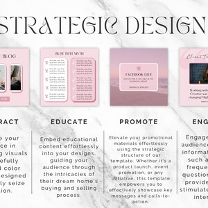 30 Entrepreneur Instagram Post Canva Templates | Business Coach Owner ...