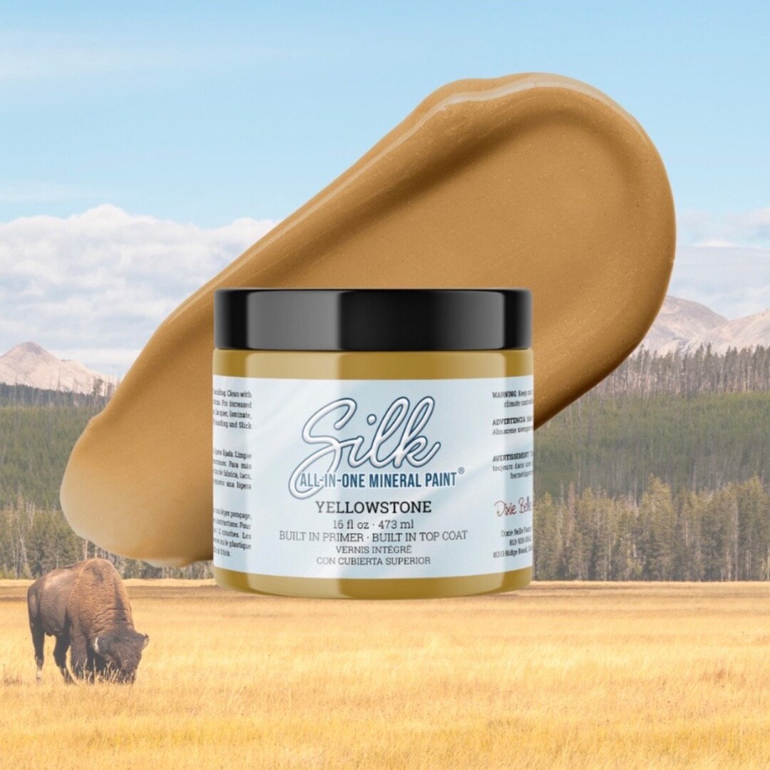 Silk Paint - Yellowstone - Dixie Belle Paint - Paint by Dixie Belle - 3 ...
