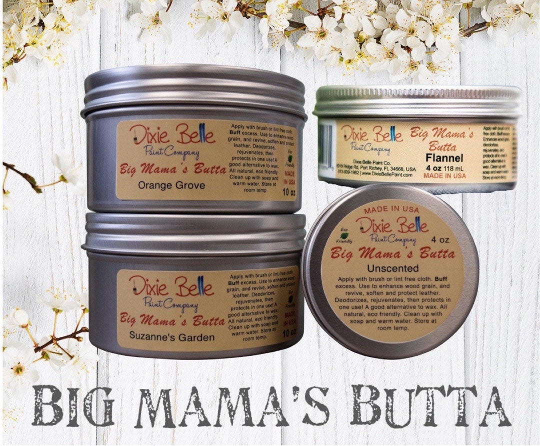 Dixie Belle Big Mama’s Butta Clear Wax | Furniture Protector | Clear ...