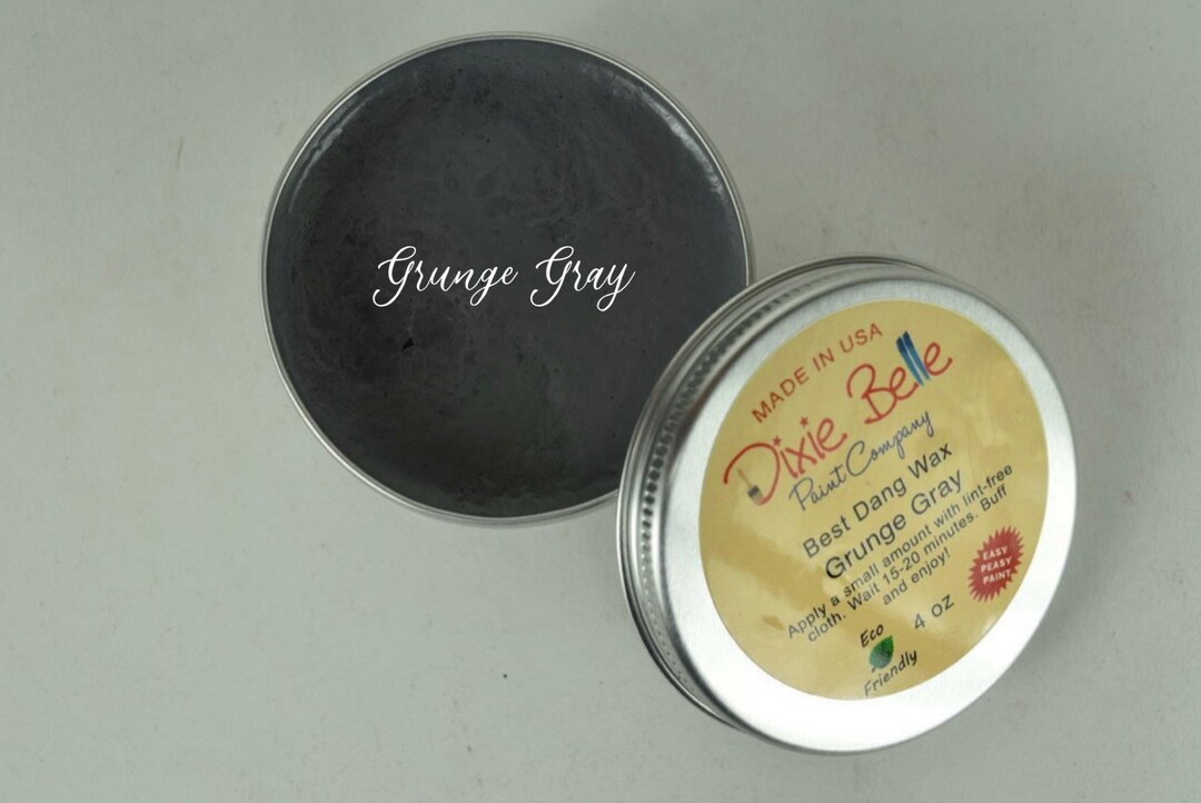 Dixie Belle Grunge Gray Wax | Dixie Belle Wax | Dixie Wax | Grunge Gray | Grunge Gray Wax ...