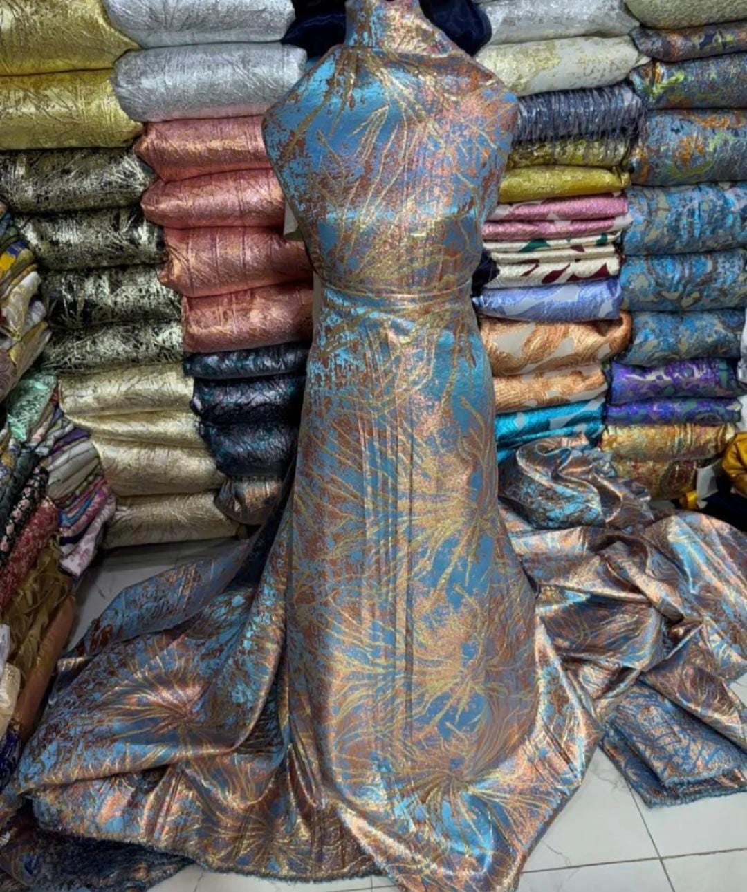 Made to Order Brocade-mikado 2-piece. Includes Free Mikado Braided ...
