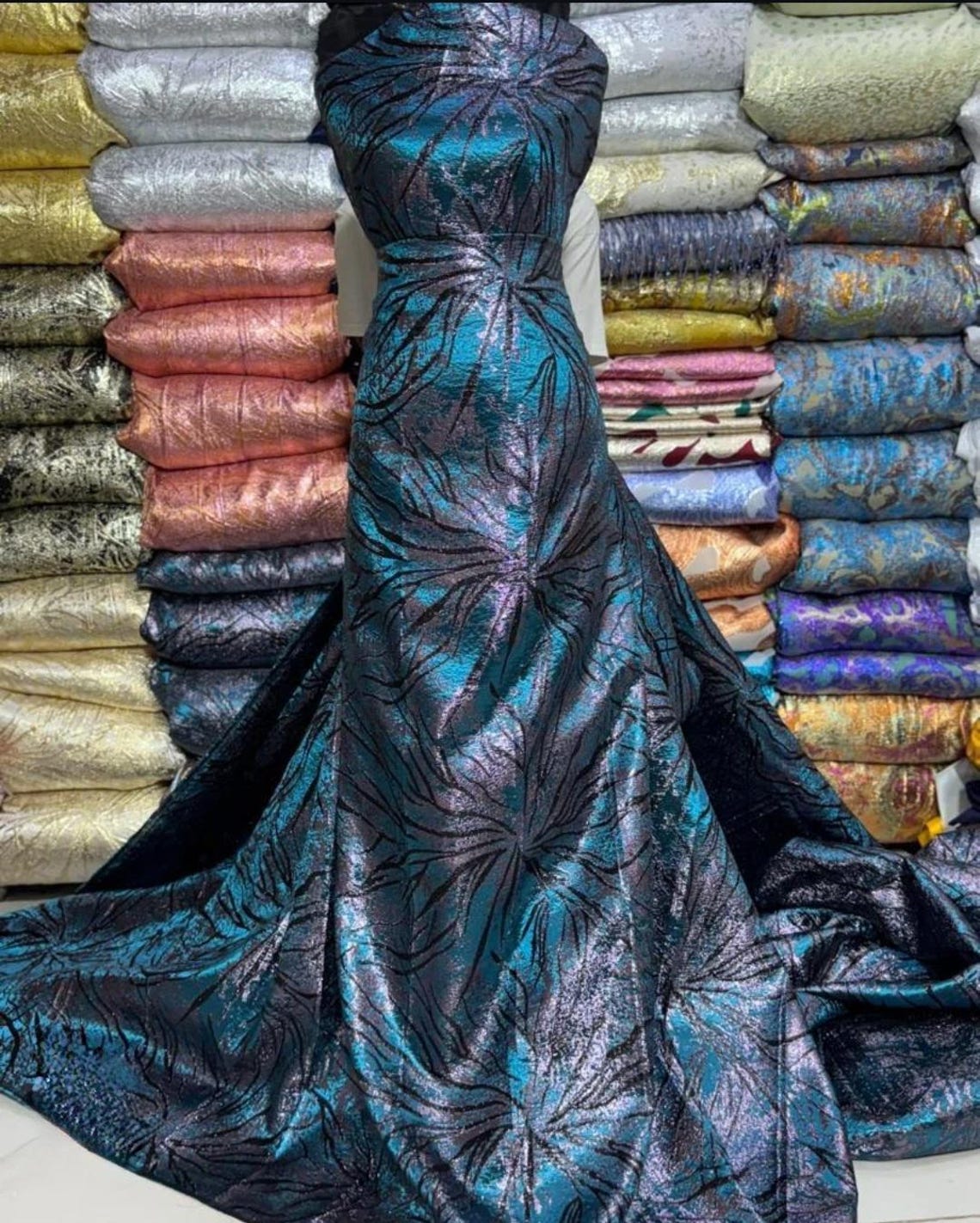 Made to Order Brocade-mikado 2-piece. Includes Free Mikado Braided ...