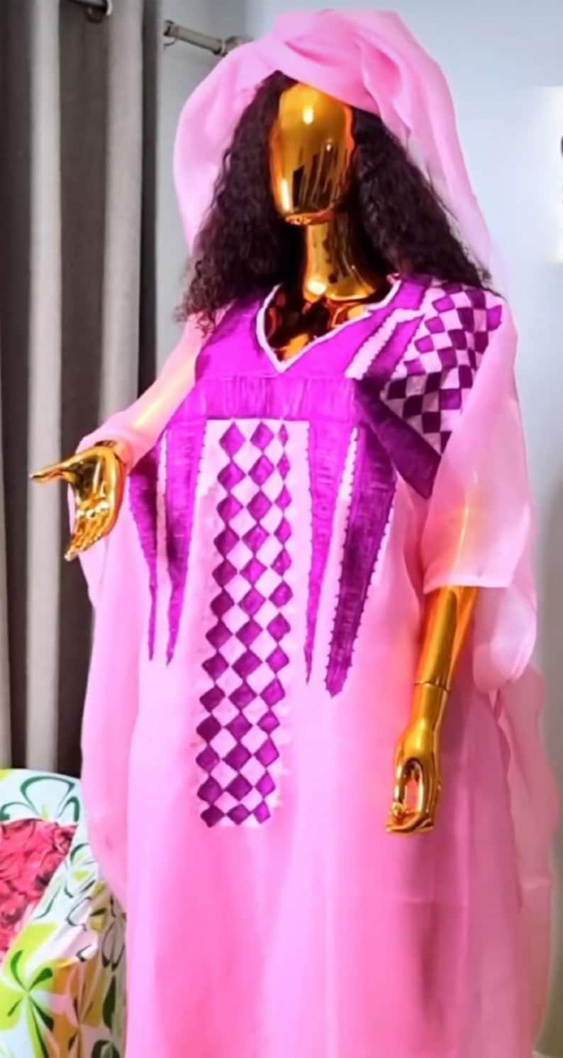 Made to Order Embroidered Maxi Bubu inner Dress Included - Etsy