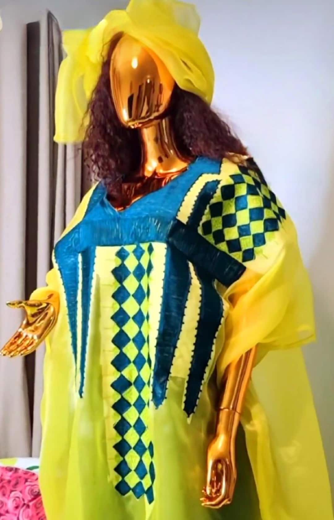 Made to Order Embroidered Maxi Bubu (inner Dress Included). Dress ...