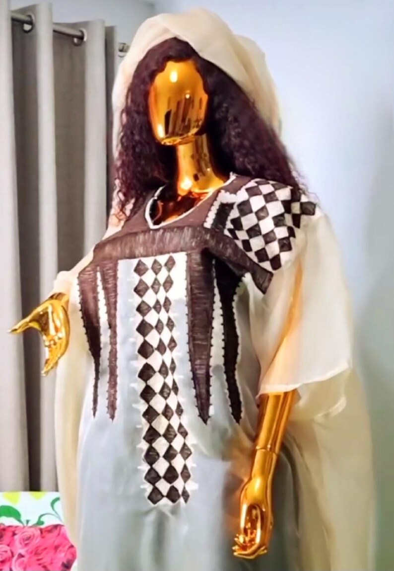 Made to Order Embroidered Maxi Bubu inner Dress Included - Etsy