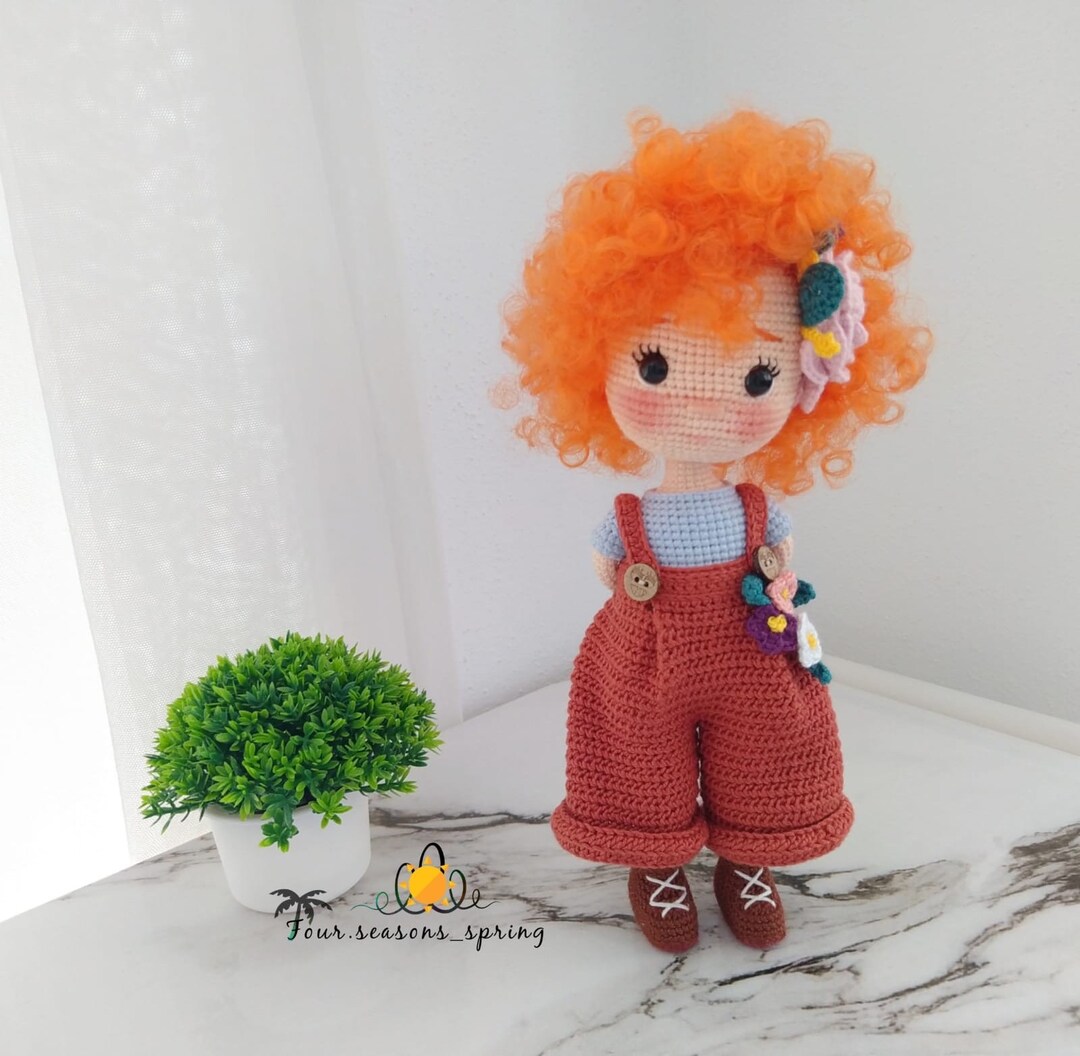 GUNCE Toy Doll Crochet Pattern in English Language - Etsy