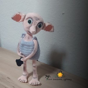 DWARF DOBBY Toy Doll Crochet Pattern in English Language - Etsy