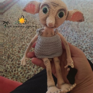 DWARF DOBBY Toy Doll Crochet Pattern in English Language - Etsy
